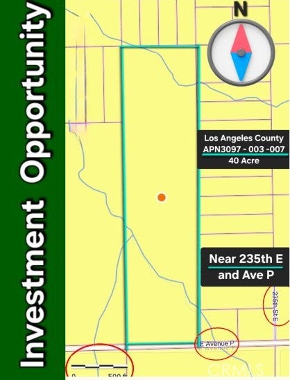 236 Ave P + Near 240th St E., Llano, CA 93591 - MLS# HD26057614 ...