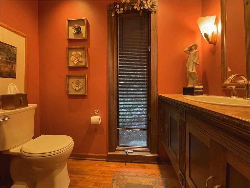 Rust Colored Bathroom