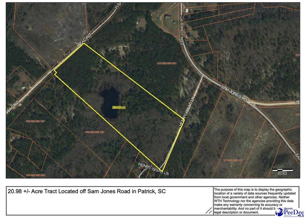20.98 +/- Acres Issac Road, Patrick, SC 29584 - MLS# 20233919 ...
