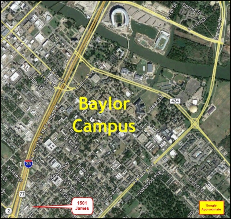 Baylor Campus Map
